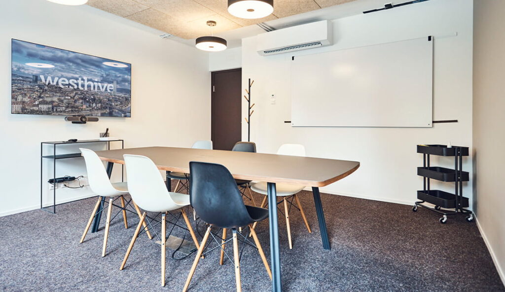 Meeting Room «Patrón» at Westhive Basel Rosental