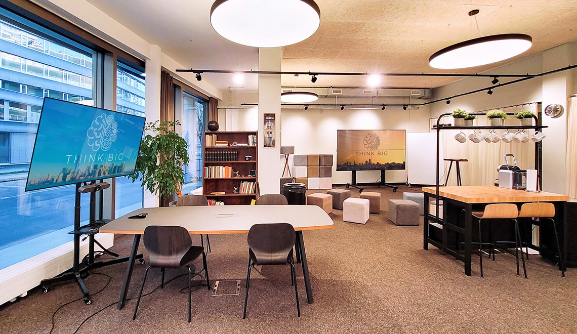 Workshop space «Think Big» at Zurich Hardturm